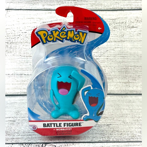 Toys | Pokemon 3 Inch Wobbuffet Articulated Battle Action Figure Toy ...